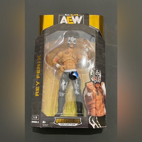 WWE | Toys | Rey Fenix Aew Unrivaled Collection Series 2 3 Action ...